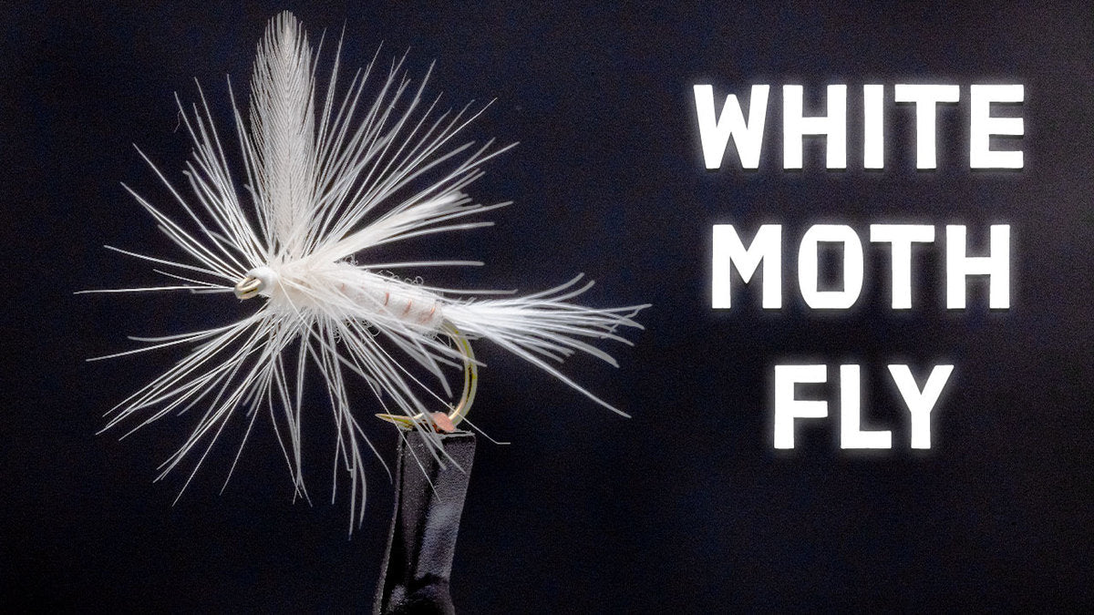 How to Tie the White Moth Dry Fly | Trident Fly Fishing