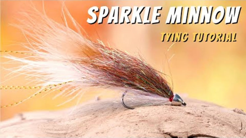 How To Tie Coffey's Sparkle Minnow | Trident Fly Fishing