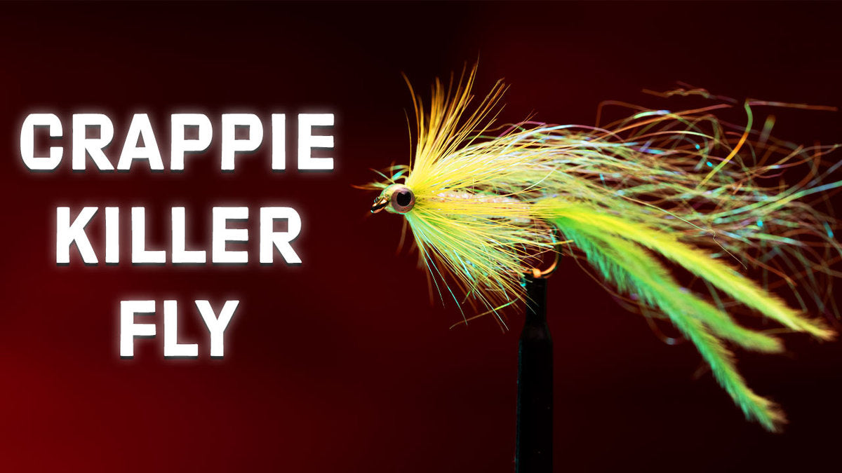 How to Tie the Crappie Killer Fly Pattern | Trident Fly Fishing