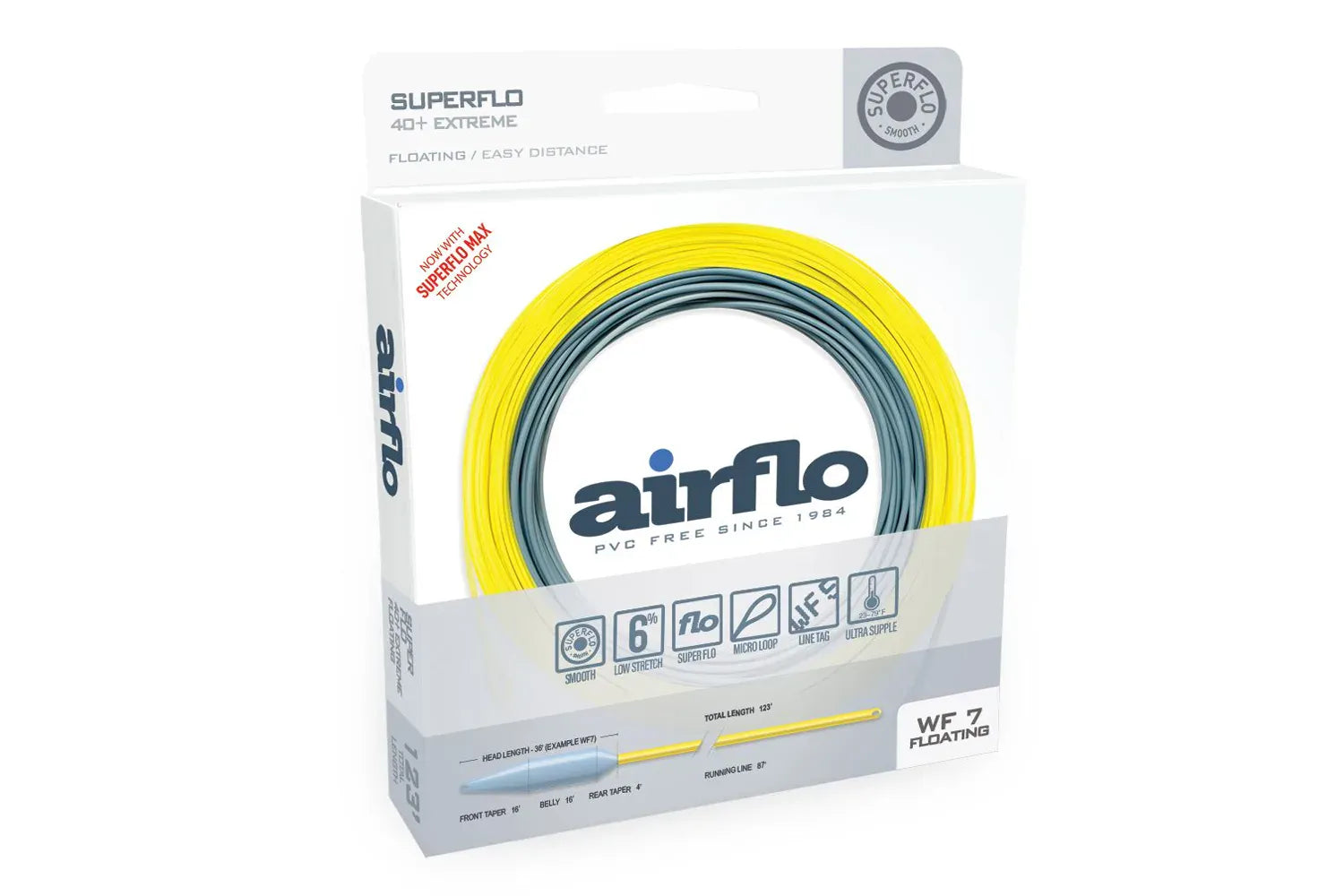 Airflo Superflo 40+ Extreme Fly Line | Trident Fly Fishing