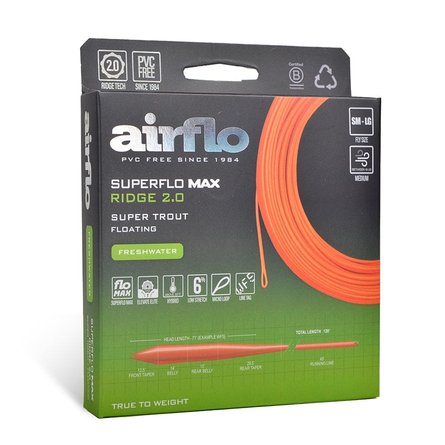 Airflo Superflo Max Ridge 2.0 Super Trout Fly Line | Trident Fly Fishing