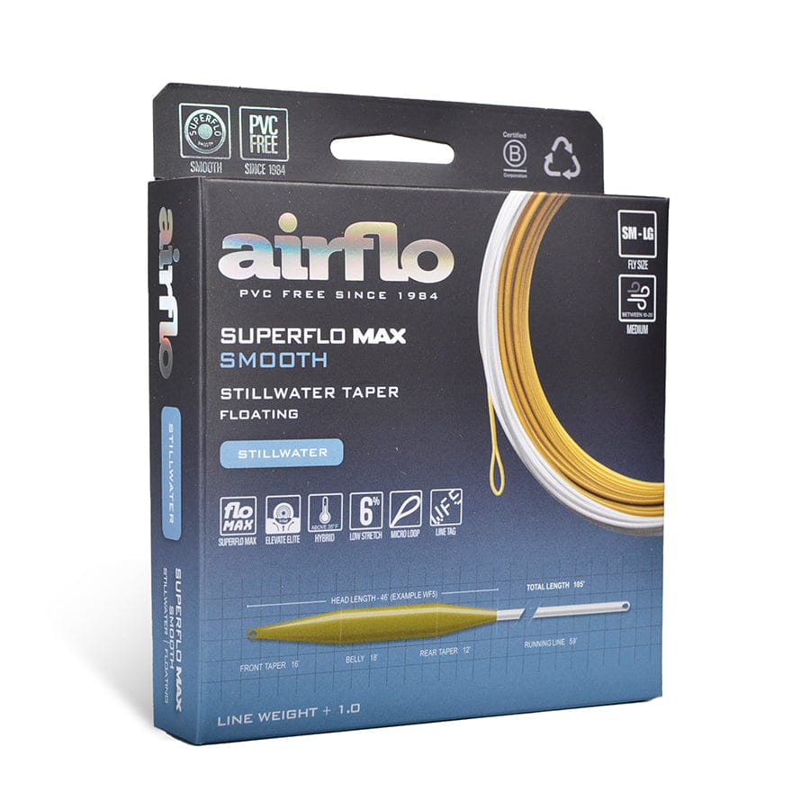 Airflo Superflo Max Stillwater Taper Fly Line | Trident Fly Fishing