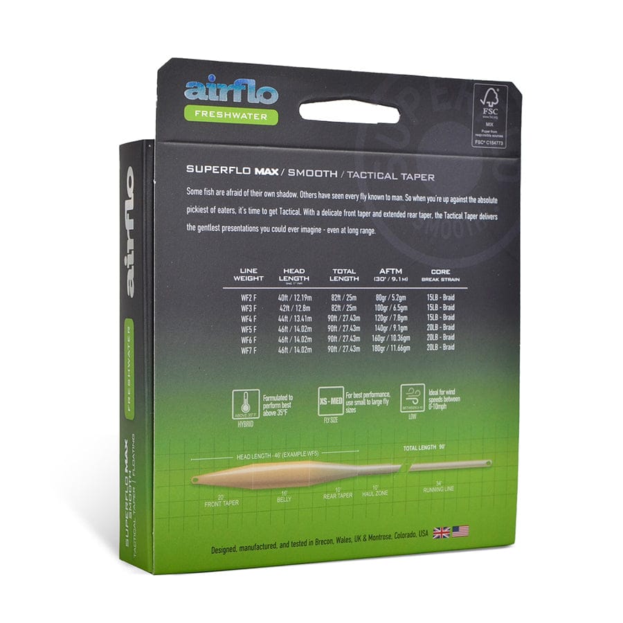 Airflo Superflo Max Tactical Taper Fly Line | Trident Fly Fishing