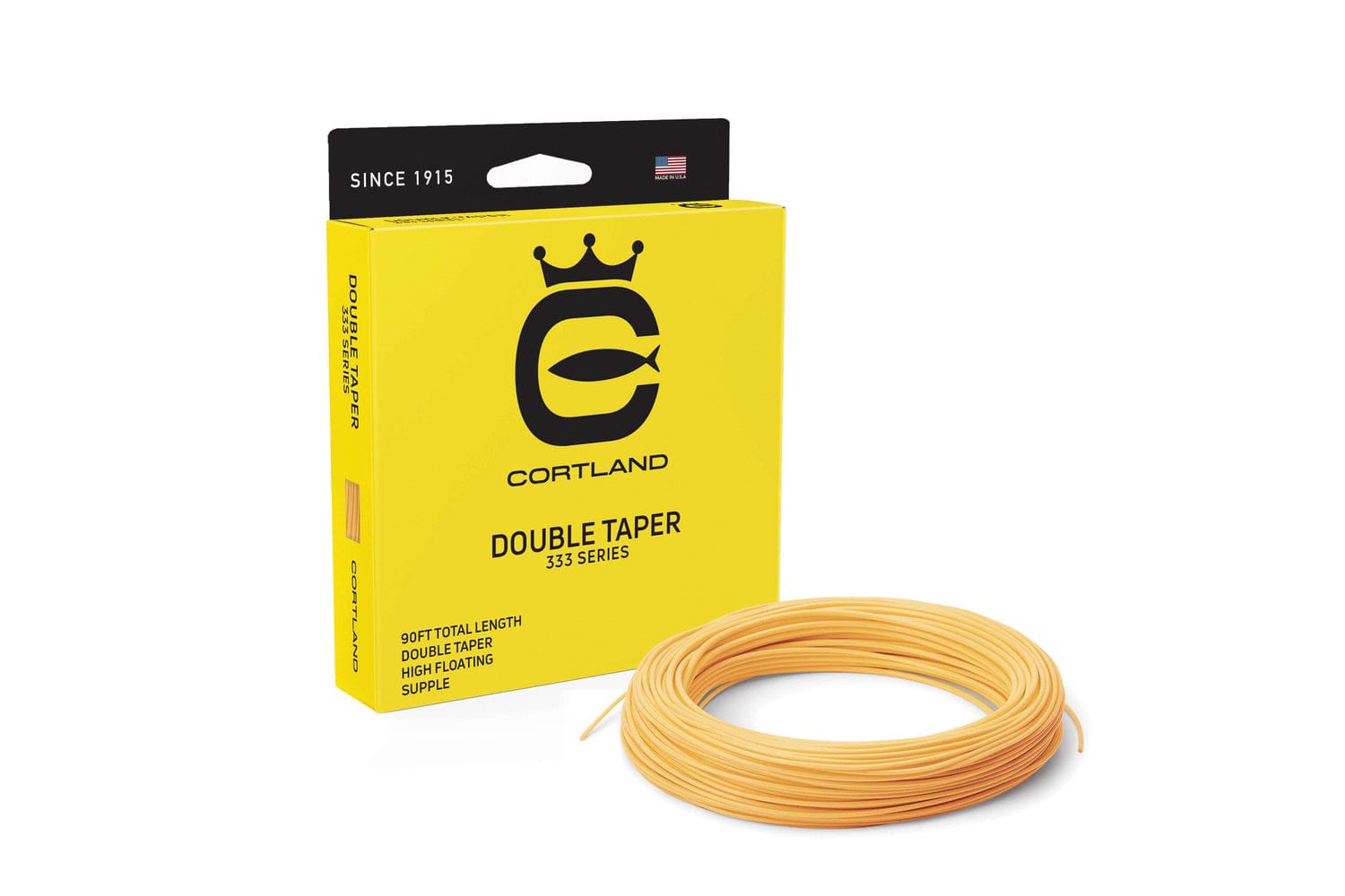 Cortland 333 Double Taper Fly Line | Trident Fly Fishing