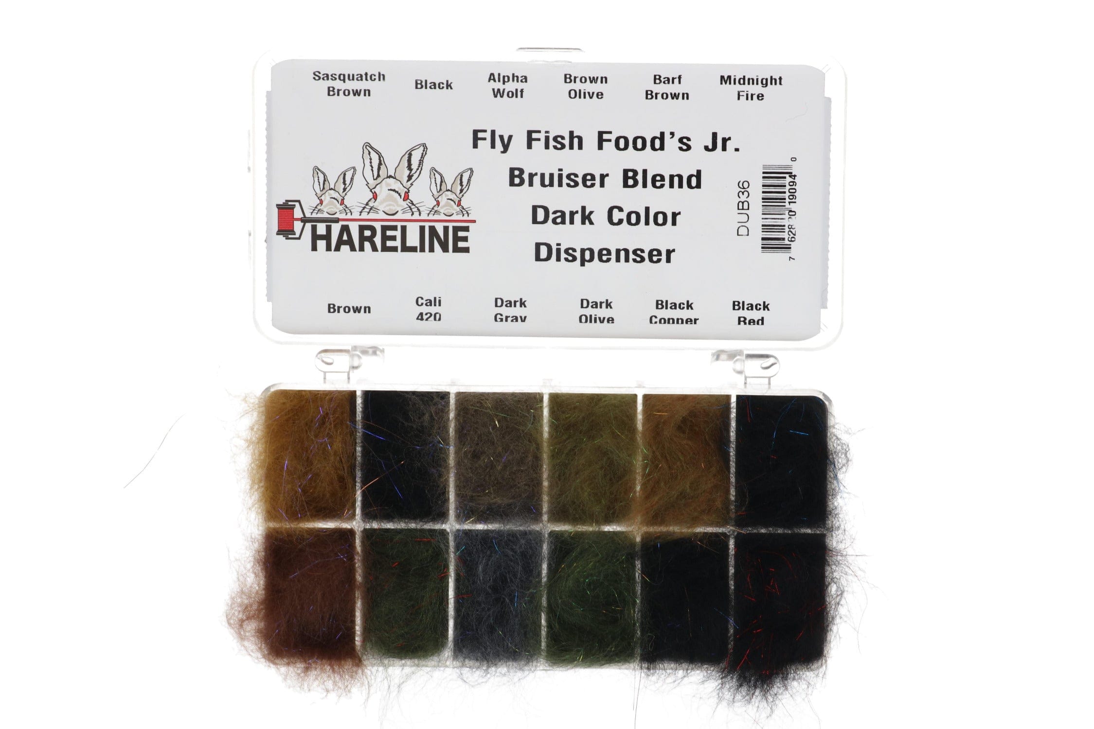 Fly Fish Food's Jr. Bruiser Blend Dubbing Light - Multi Color ...