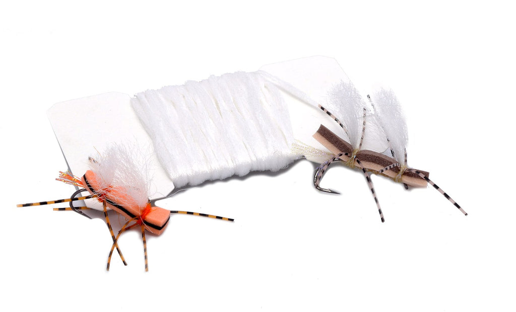 Hareline Chubby White Wing Material | Trident Fly Fishing