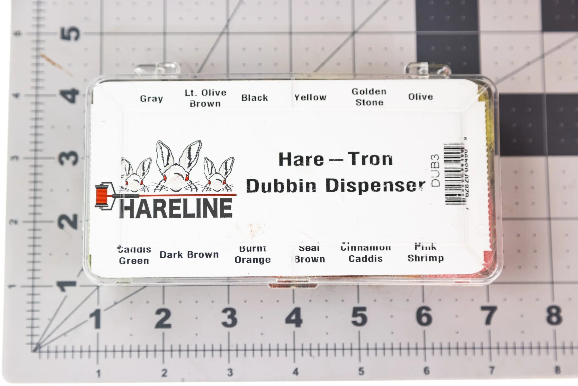 Hareline Hare-Tron Dubbing - Multi Color Assortment w/ Dispenser ...
