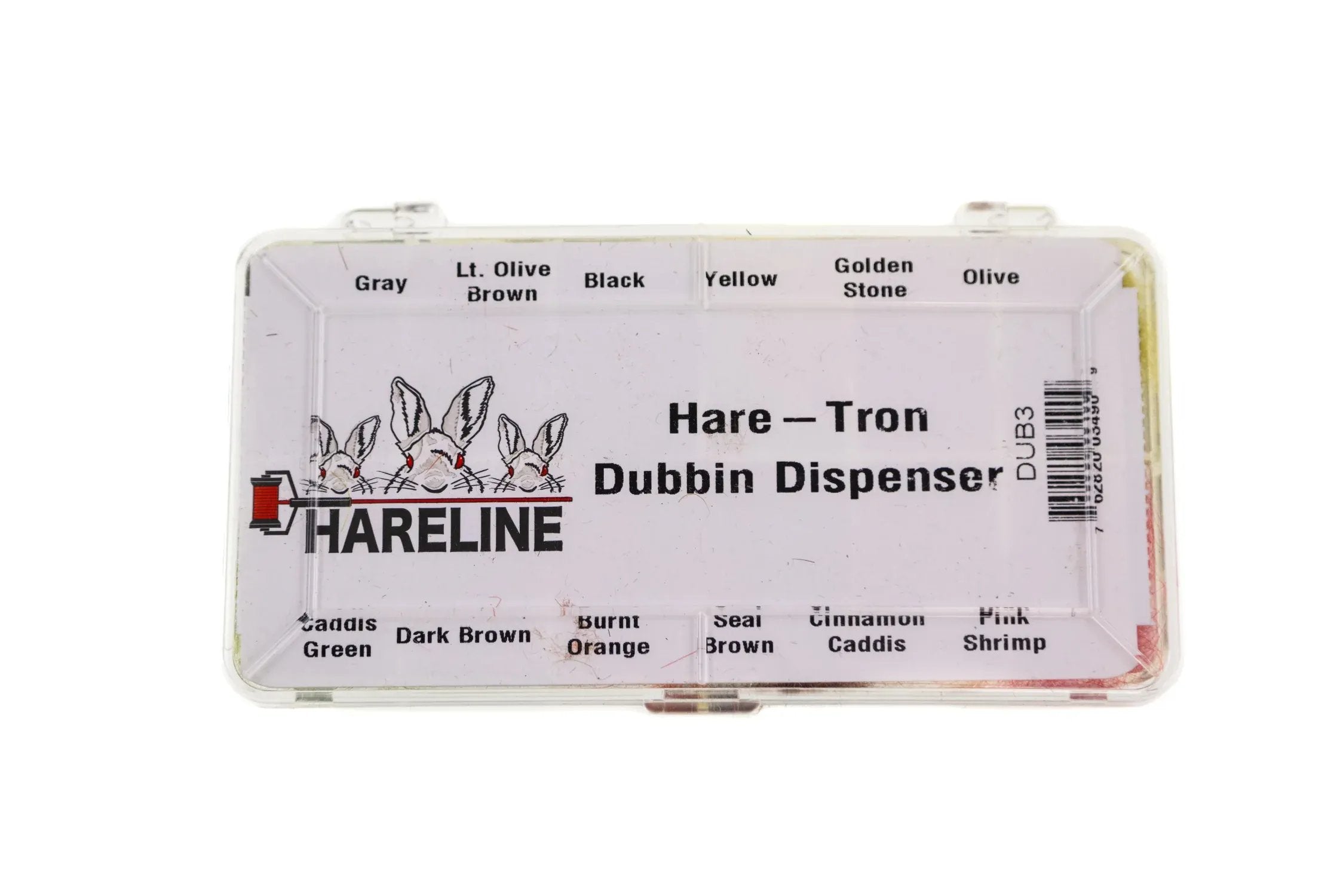 Hareline Hare-Tron Dubbing - Multi Color Assortment w/ Dispenser ...
