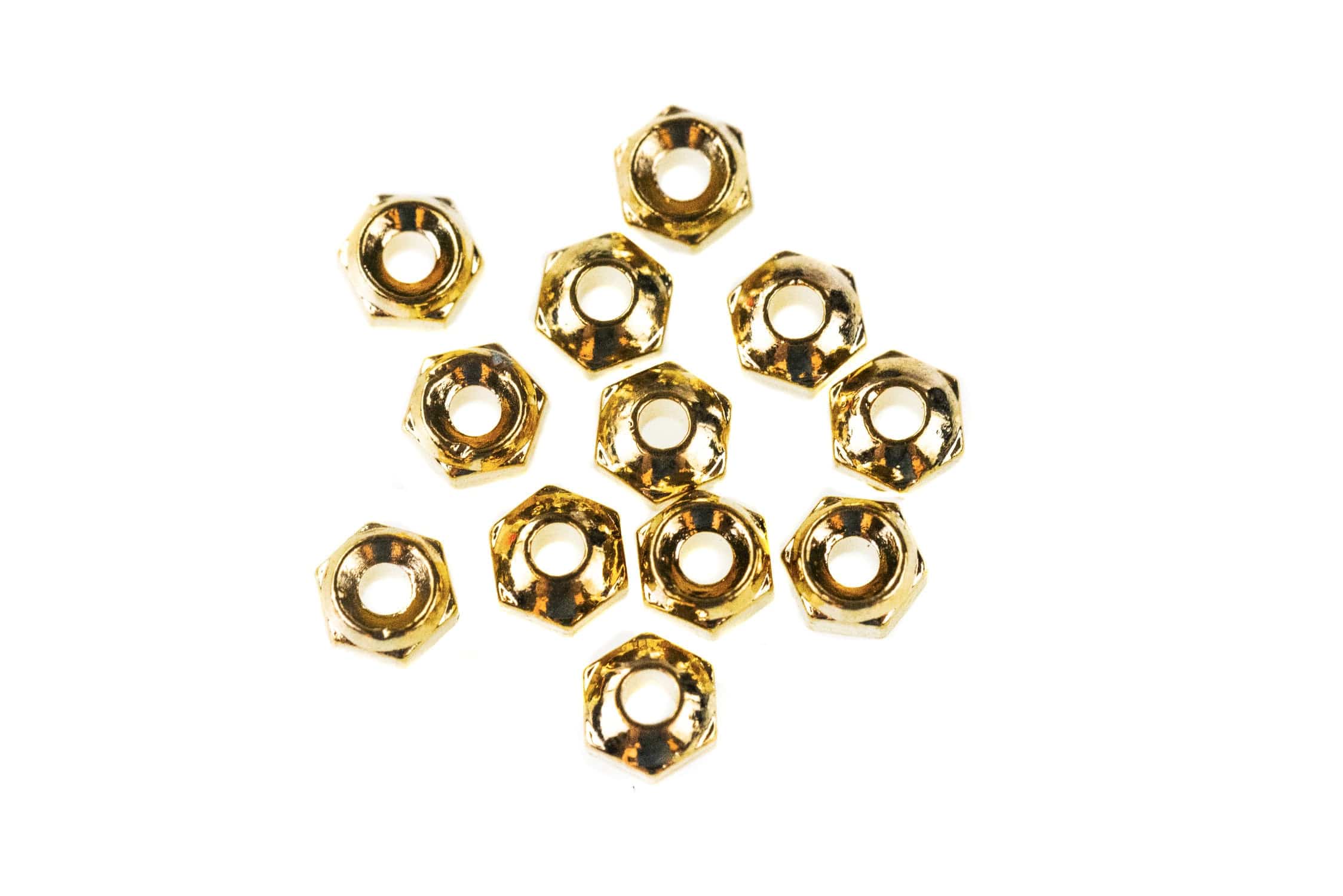 Hareline Tungsten Fly Nuts | Trident Fly Fishing
