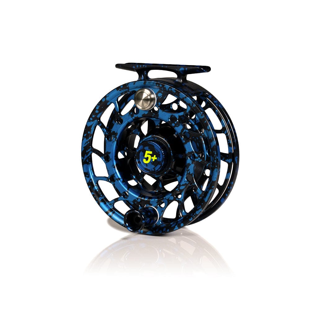 Custom Hatch Iconic Dark Matter Large Arbor Fly Reel | Trident Fly Fishing