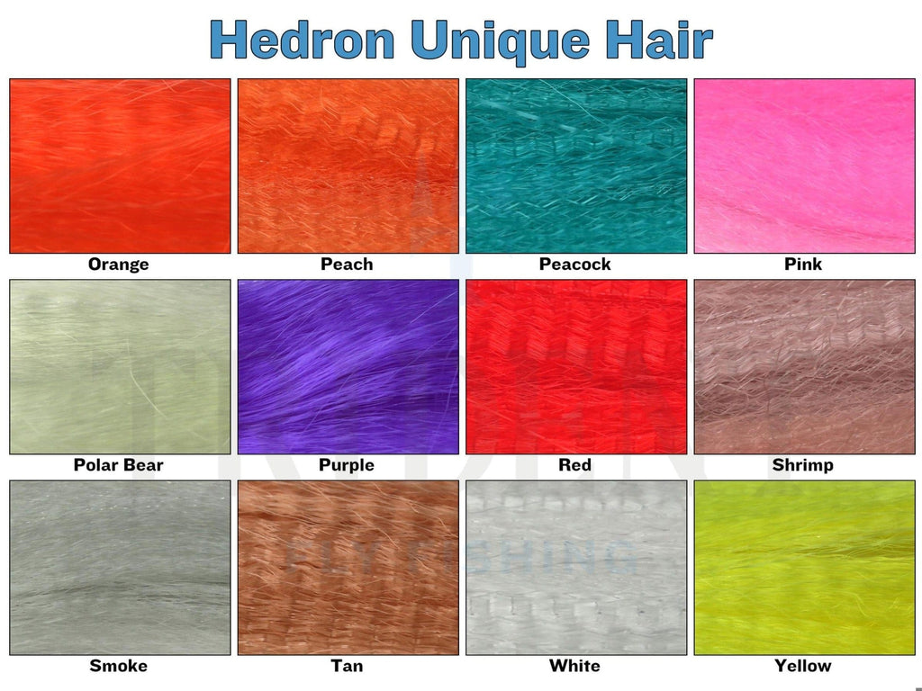 Hedron Unique Hair | Trident Fly Fishing
