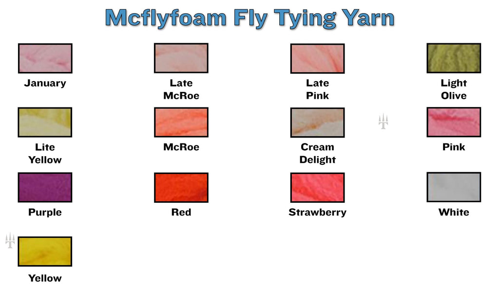 Mcflyfoam Fly Tying Yarn | Trident Fly Fishing