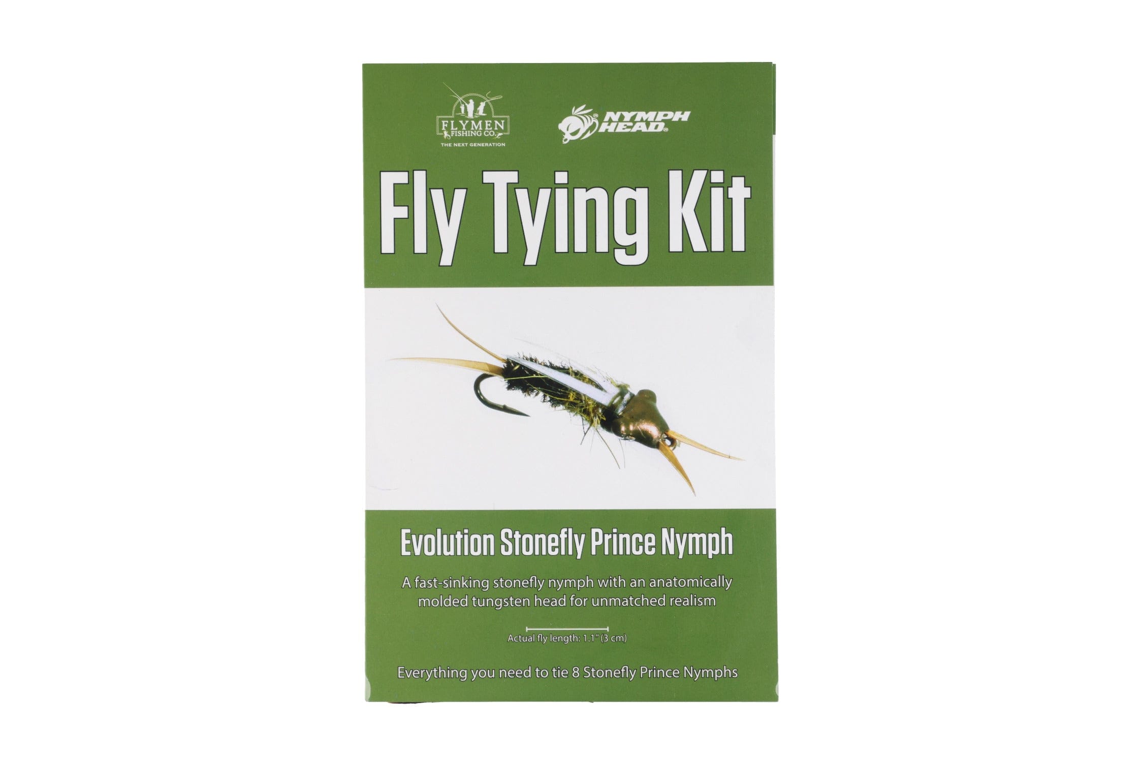 Nymph-Head Evolution Stonefly Prince Nymph Fly Tying Kit | Trident Fly ...