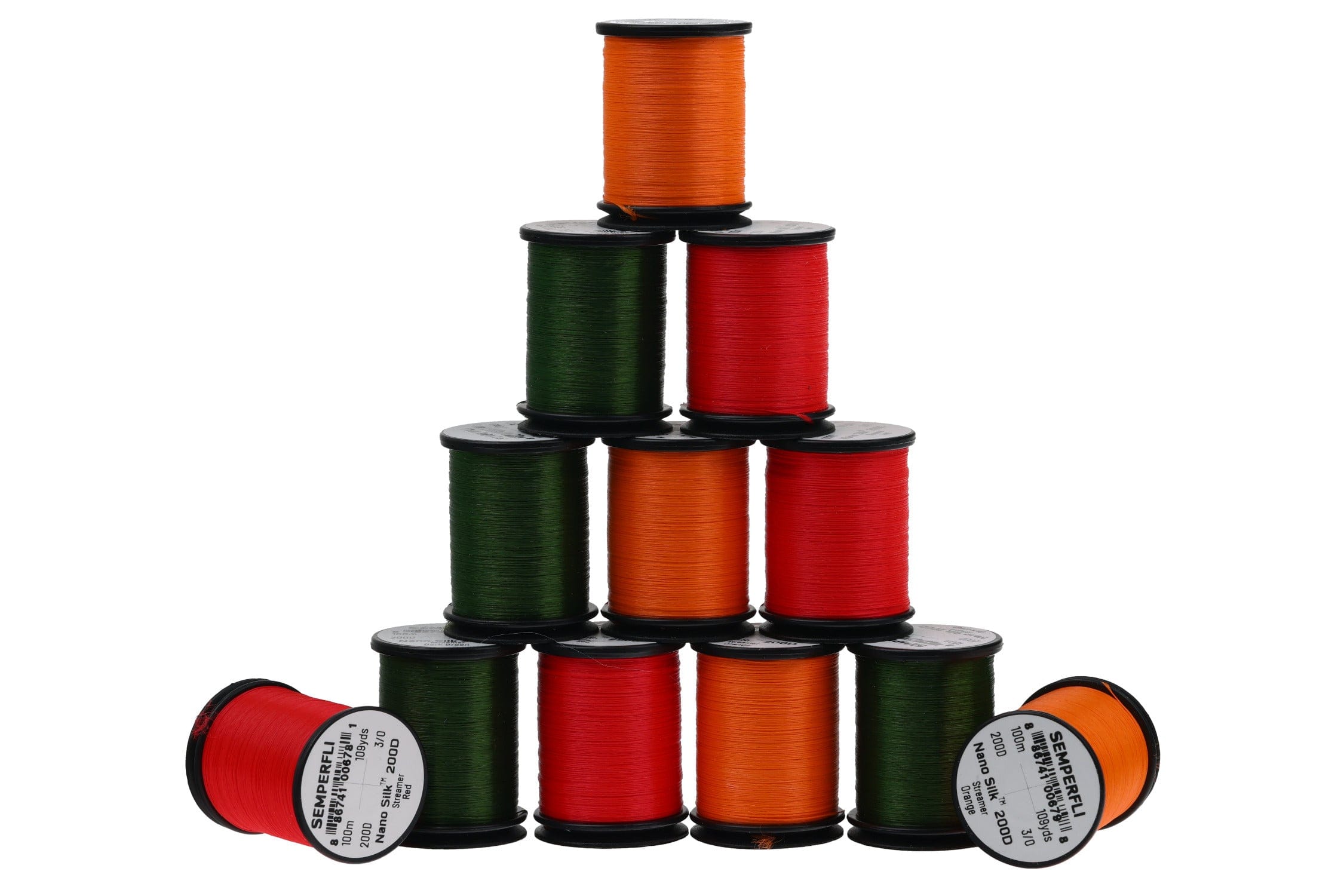 Semperfli Nano Silk Streamer 200D Thread | Trident Fly Fishing