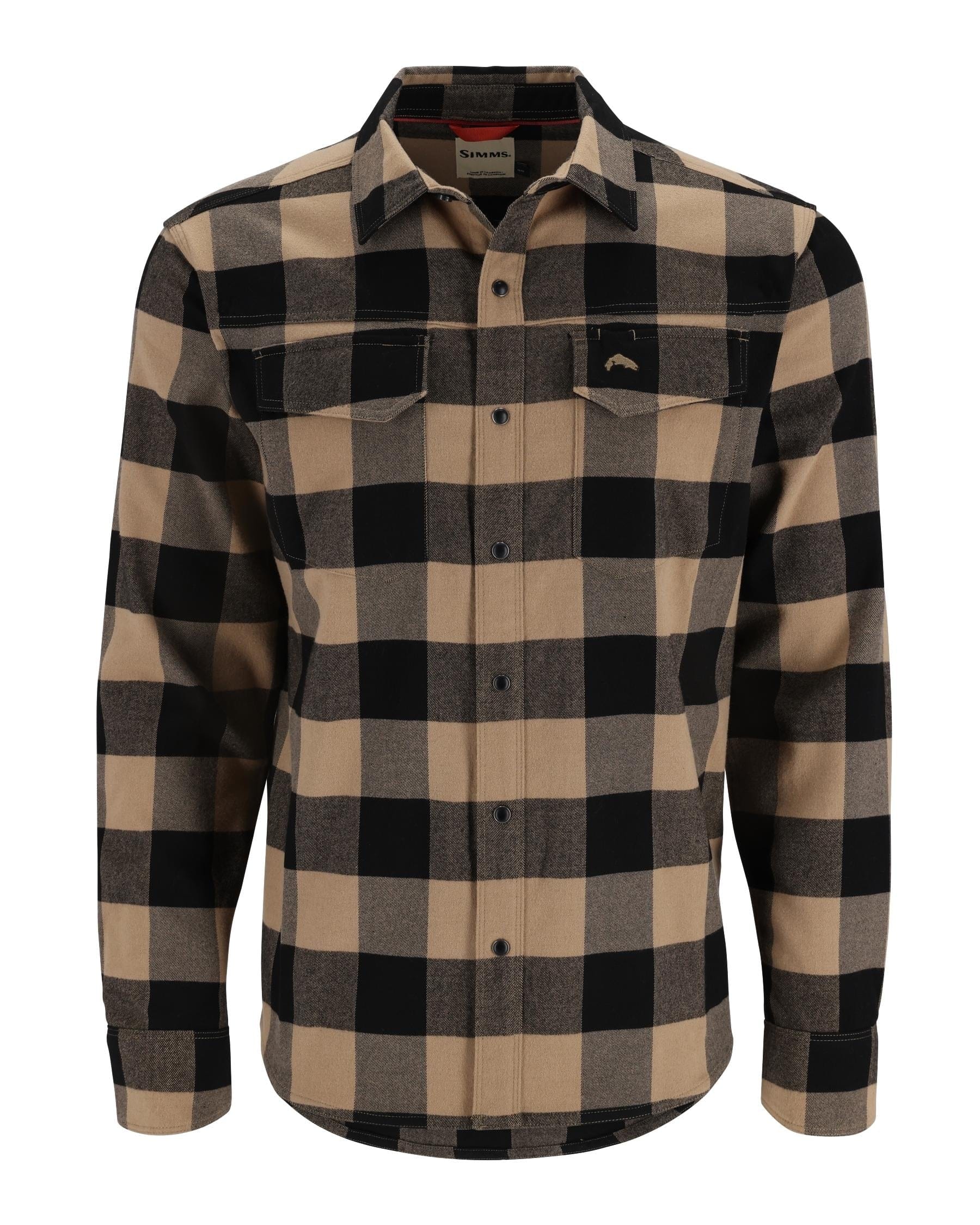 Simms Gallatin Flannel Fishing Shirt | Trident Fly Fishing