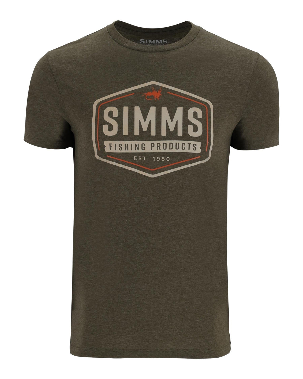 Simms Men's Fly Patch T-Shirt | Trident Fly Fishing