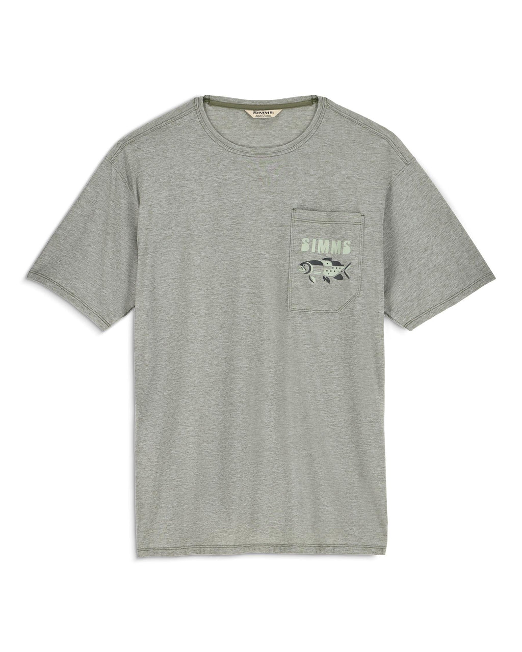 Simms Men's Harbor Lightweight Pocket T-Shirt | Trident Fly Fishing