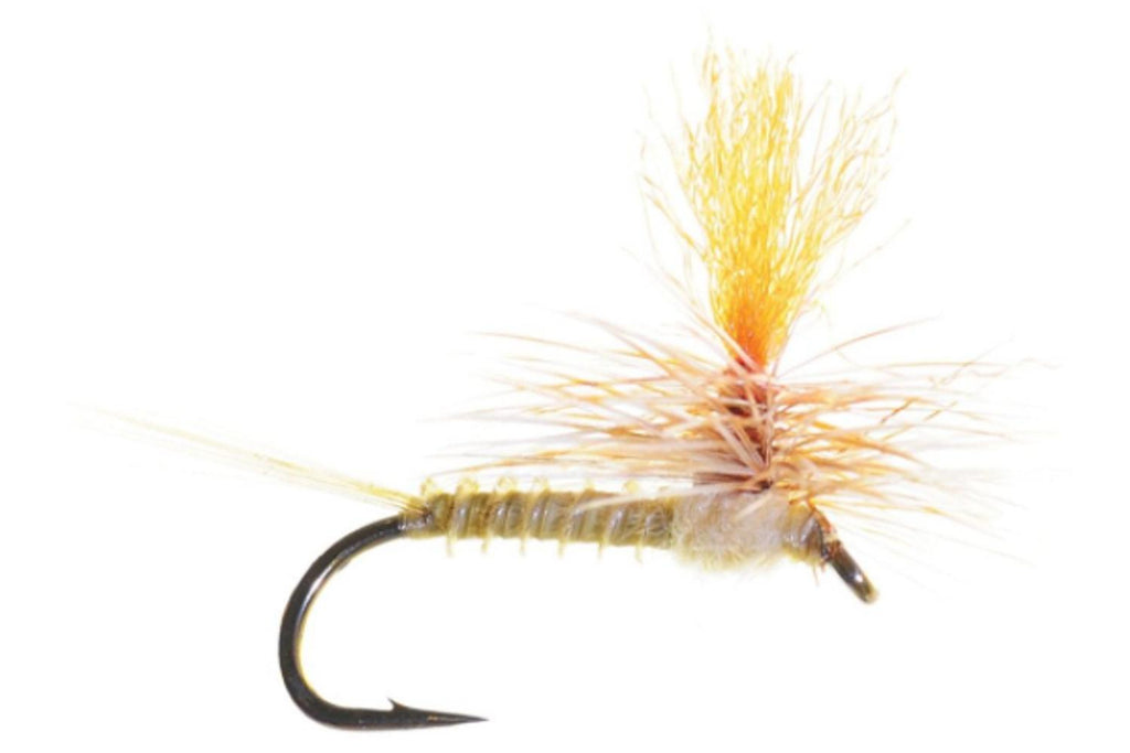 Parachute PMD Pale Yellow Dry Fly | Trident Fly Fishing