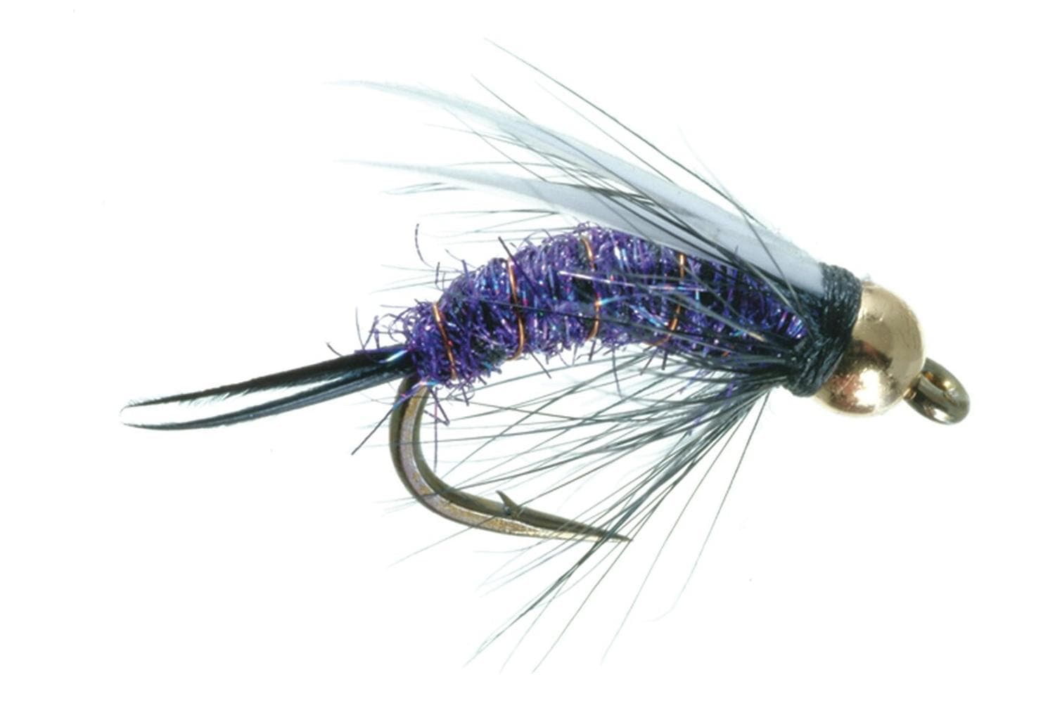 Purple Prince Gold Bead Fly | Trident Fly Fishing