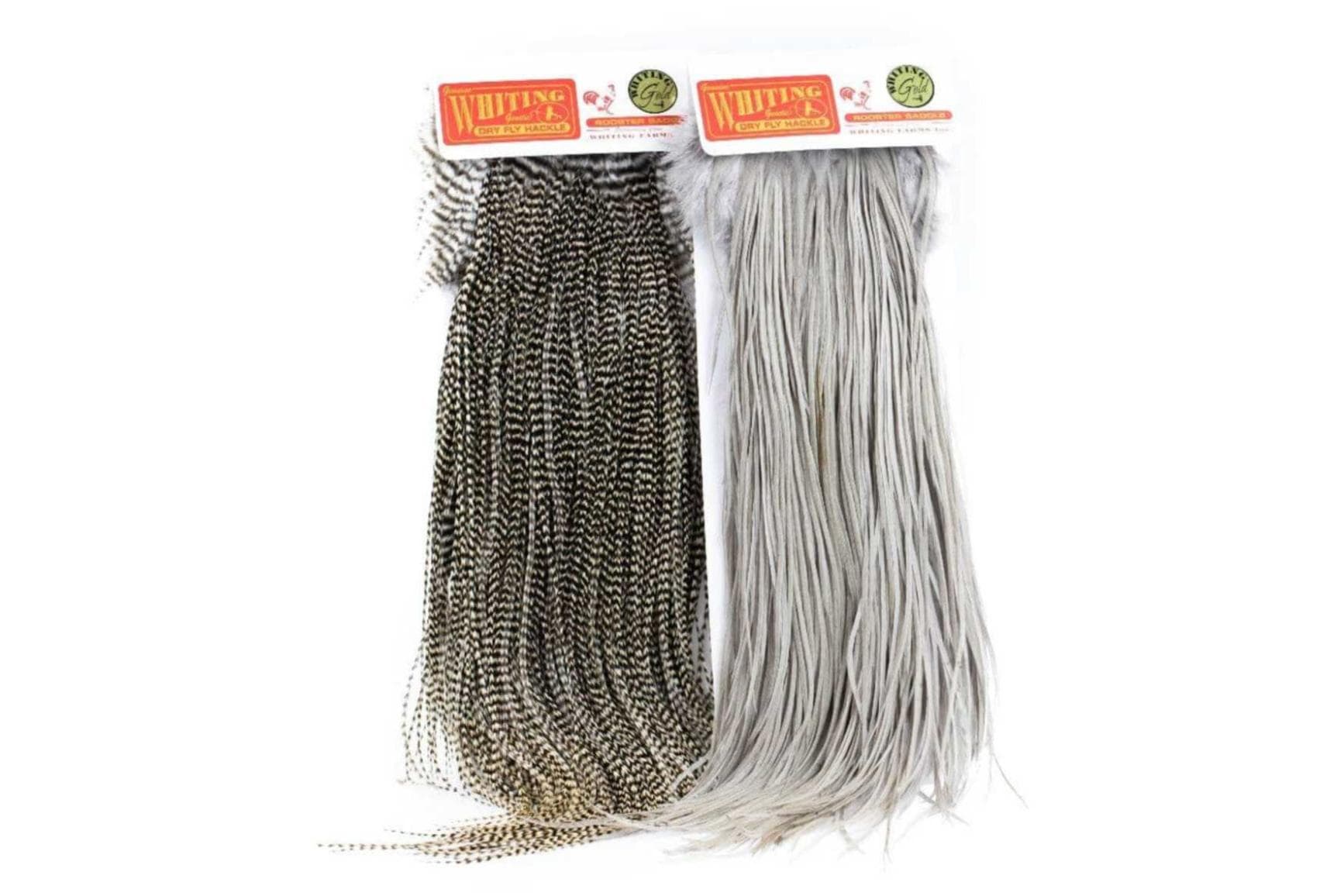 Whiting Dry Fly Hackle Full Saddle | Trident Fly Fishing
