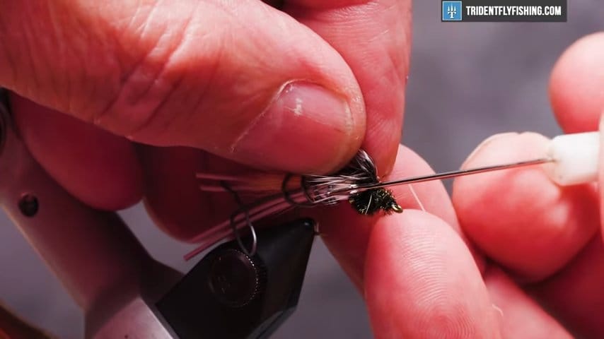 How to Tie the PMX Parachute Madam X Dry Fly - Trident Fly Fishing