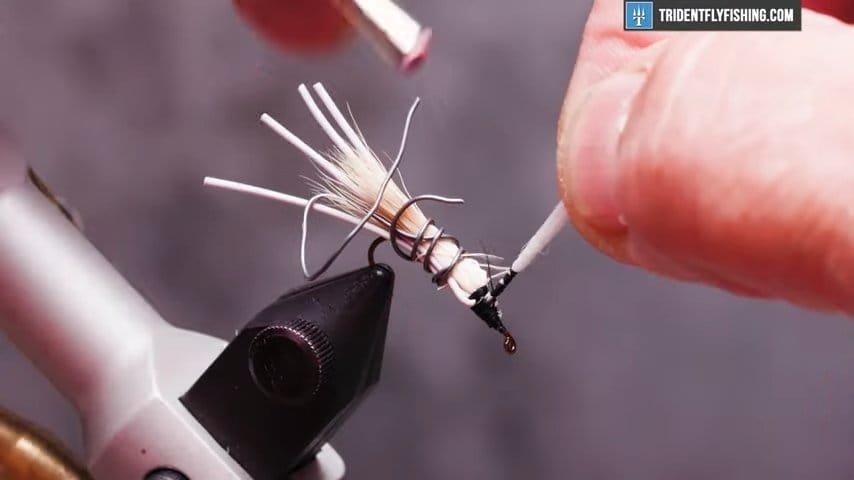 How to Tie the PMX Parachute Madam X Dry Fly - Trident Fly Fishing