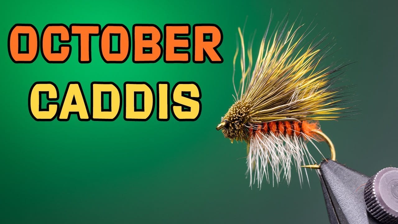 How To Tie the October Caddis Fly - Trident Fly Fishing