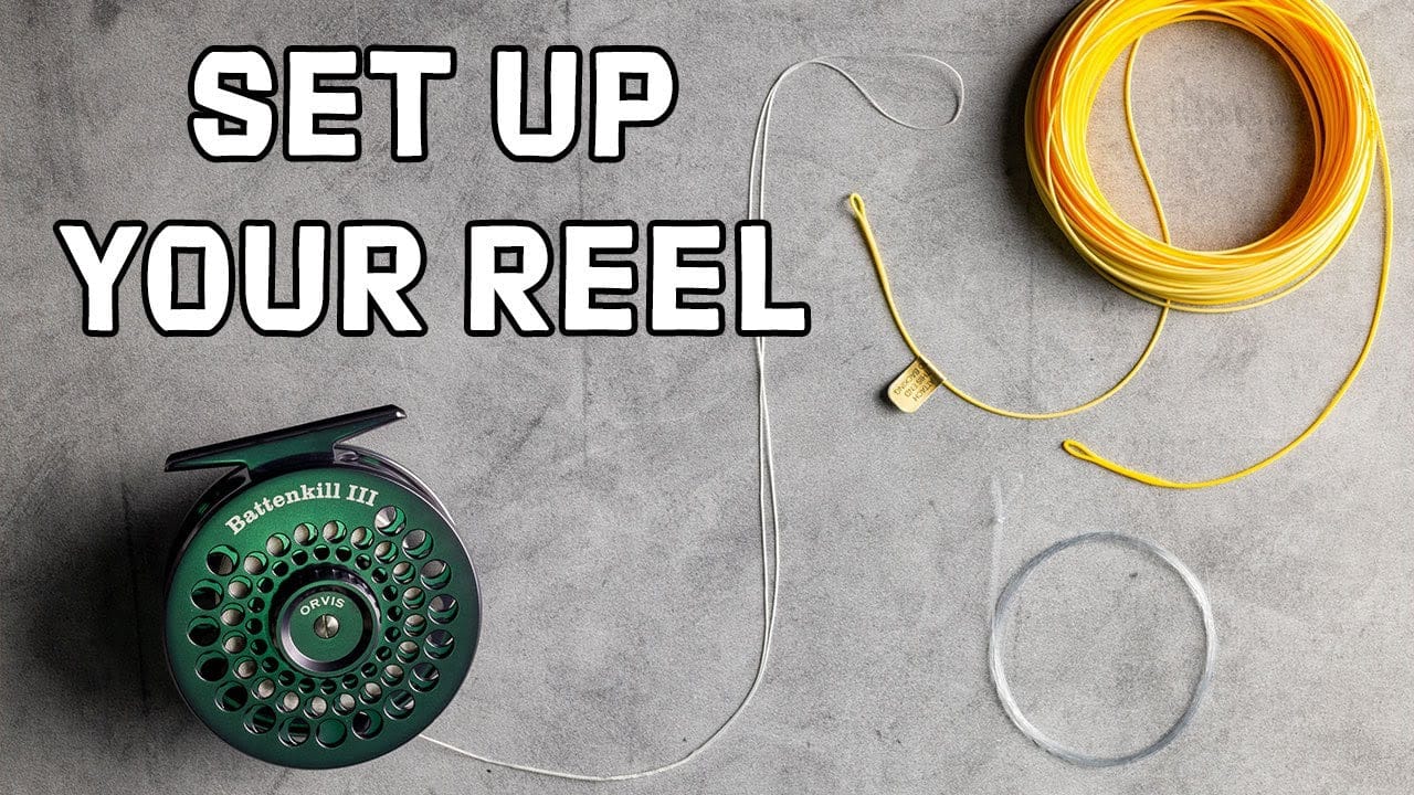 How To Setup A Fly Reel - Trident Fly Fishing